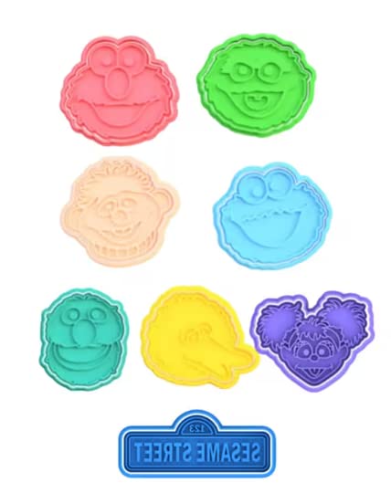 Amazon.com: Sesame Muppet Monster Cookie Cutter & Stamp : Home & Kitchen