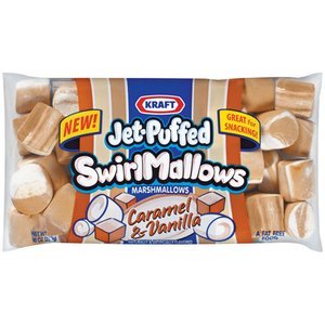 Amazon.com : Kraft, Jet Puffed Swirl Mallows, Vanilla & Caramel, 8oz ...