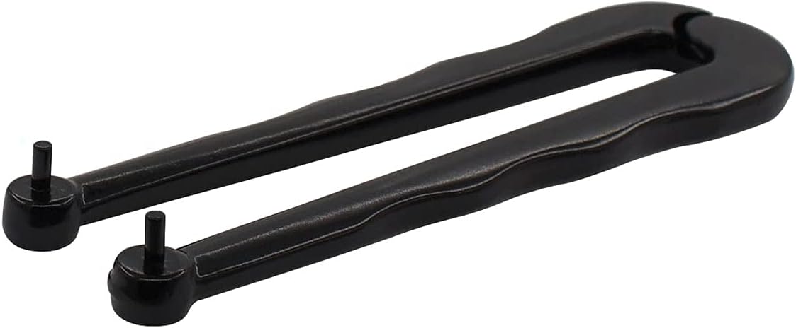 JOYUETLAN Universal Black Finish Steel Adjustable Face Spanner Wrench ...