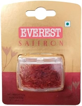 Everest Saffron | 0.5g Pure & Natural Kesar Threads | Premium Grade ...
