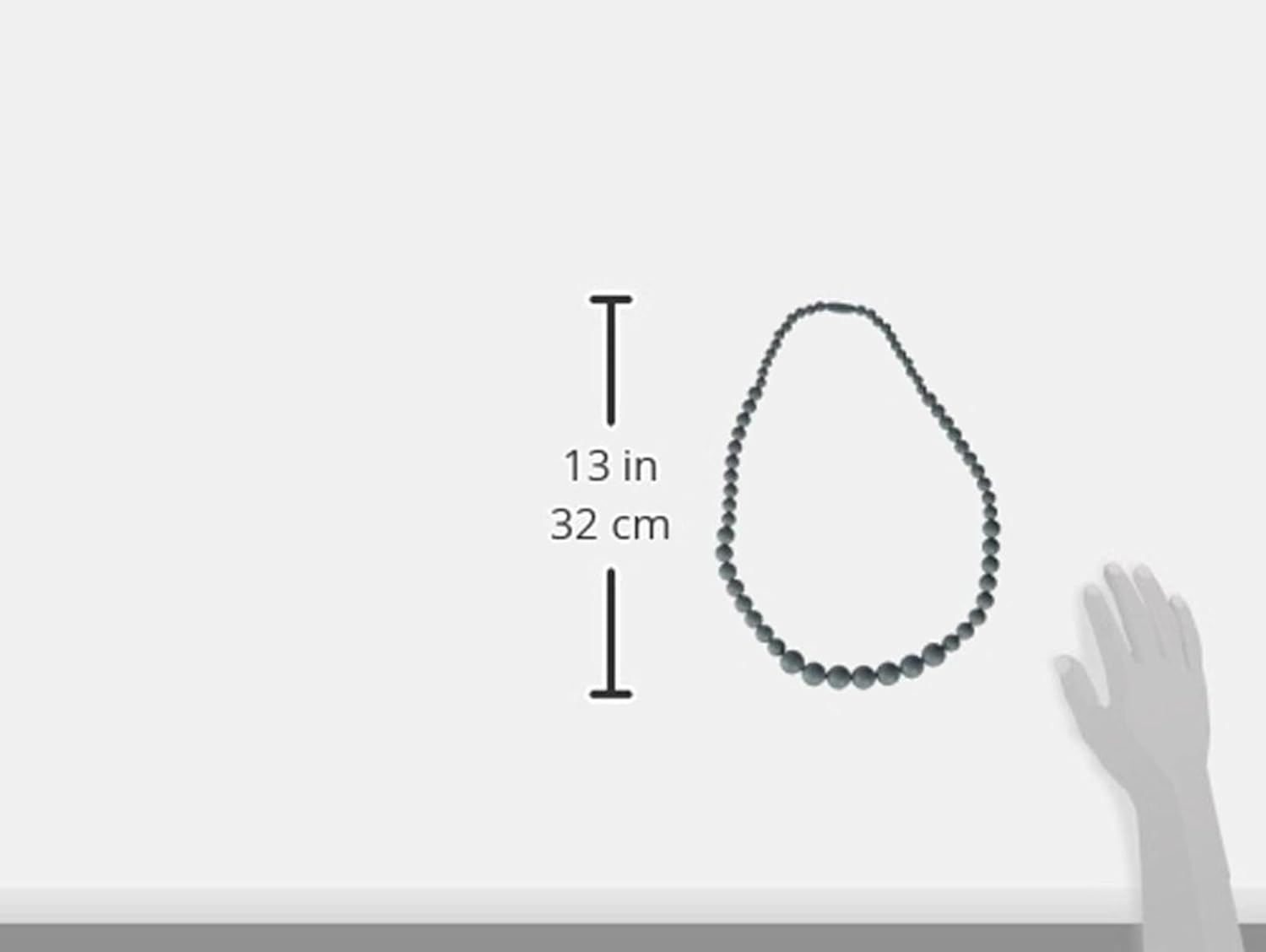 Nuby Teething Trends Collar de dentición de silicona suave (gris ...