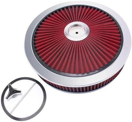 Prefer Warehouse 14" X 3" Round High Flow Washable Air Cleaner Filter ...