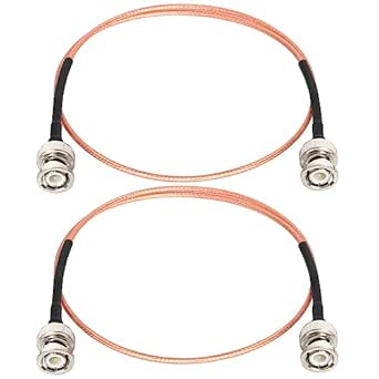 XRDS -RF BNC Cable 2FT, 50 Ohm BNC Cable BNC Male to BNC Male Cable BNC RG316 Antenna Cable for ...