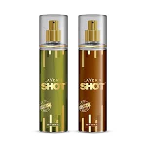 Buy Layer'r Shot Gold Combo Ultima Body Spray For Men - 2 × 270ml Each ...