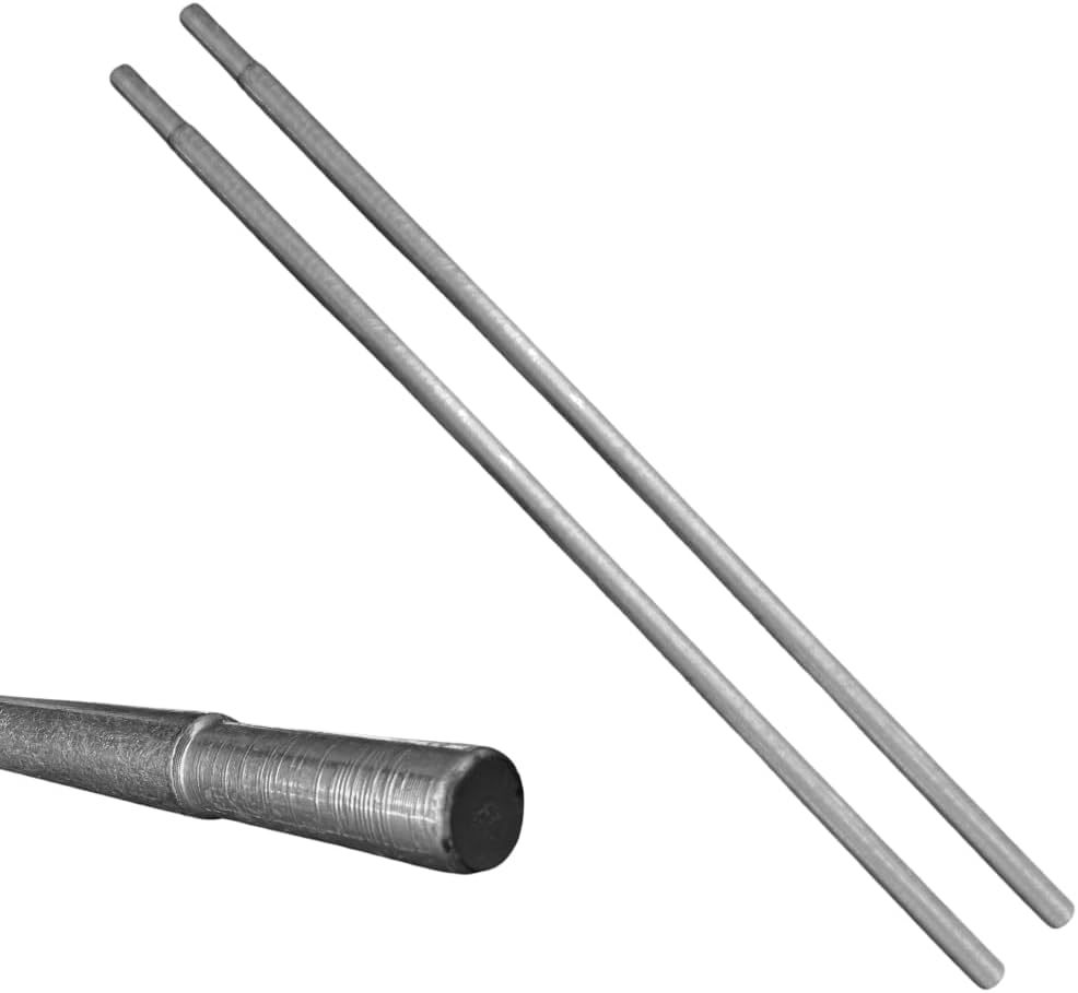 Amazon.com: Heavy-Duty Solid Steel Rods for Garage Door Spring Repair ...