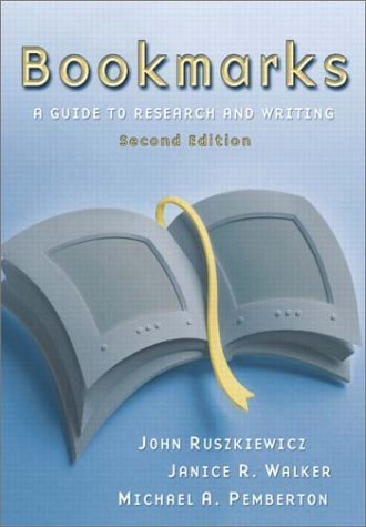 Amazon.com: Bookmarks: A Guide to Research and Writing (2nd Edition ...