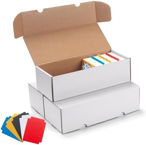 Amazon.com: sysdmno Trading Card Storage Box,Sports Card Storage Boxes ...