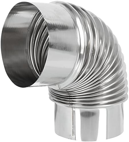 Alipis Stove Accessories Elbow Stove Pipe 90 Degree Chimney Extension ...