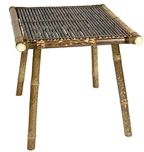 Amazon.com: Oriental Furniture Japanese Bamboo End Table : Home & Kitchen
