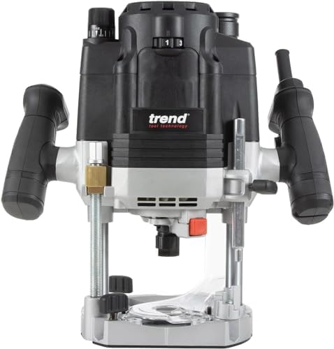 Trend T8 Défonceuse à Plongée Double Mode 12mm pour Atelier, Conçue ...