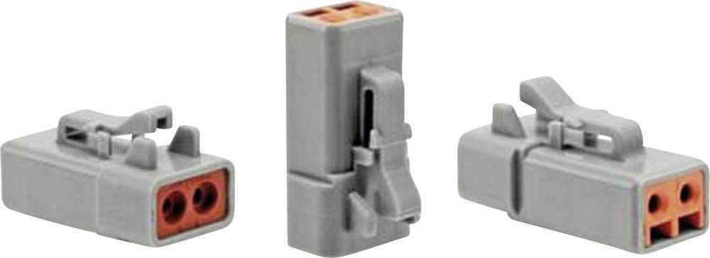 Amphenol Sine ATP06-2S Conn; Rectangular; Plug; 2-Way; Atp Series ...