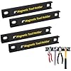 Amazon.com: 8' Heavy Duty Magnetic Tool Strip, 4 Pack Rubber Protected, Storage Organizer for ...