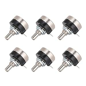 Motor Potentiometers, 270° Rotation Angle Single Turn Potentiometer for ...