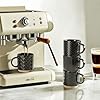 Amazon.com: GBHOME 12OZ Stackable Coffee Mugs with Stand, Ceramic ...