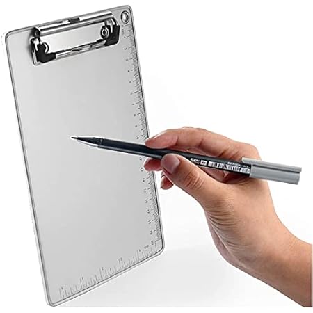 Amazon.com : 6 Pieces Metal Magnetic Clipboards with Pen Holder ...
