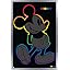 Amazon.com: Trends International Disney Mickey Mouse - Rainbow Outline ...
