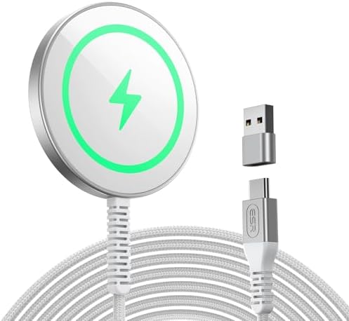 Amazon.com: Magnetic Wireless Charger 15w Apple Mag-Safe Charger for ...