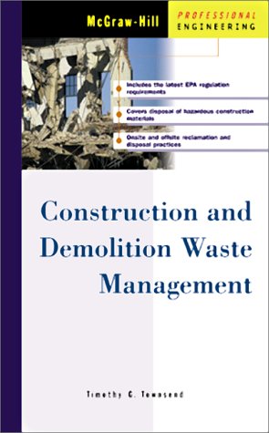 Buy Construction and Demolition Waste Management Book Online at Low ...