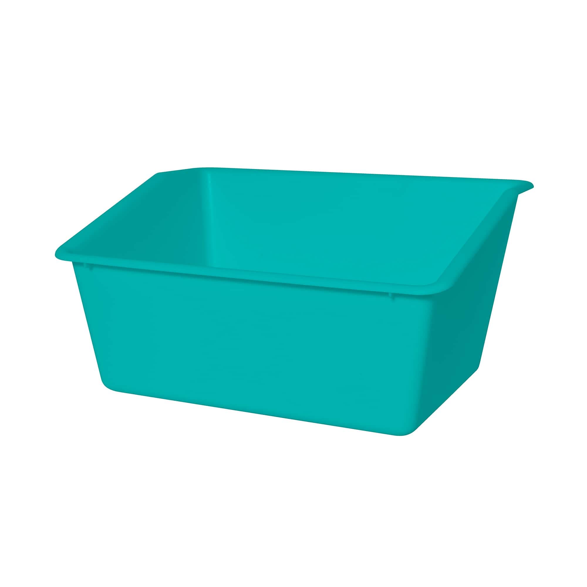 Amazon.com - Teal Plastic Book Storage Bin by Creatology - Organize ...