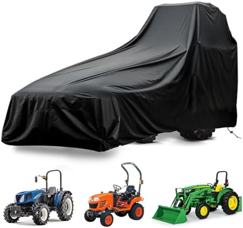 Amazon.com: Tractor Cover, Tractor Covers Waterproof Heavy Duty, 600D ...