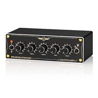 Douk Audio Mini Bluetooth 5 bande EQ equalizzatore preamplificatore per ...