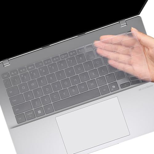 Amazon.com: Keyboard Cover for 2026 2025 ASUS VivoBook 14 M1407 X1407 ...
