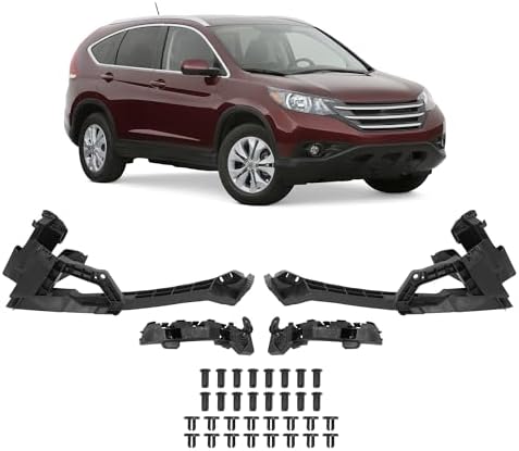 Amazon.com: KUAFU Left&Right Front Headlight+Bumper Bracket Mount ...