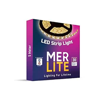 Buy Merlite Led Profile Strip 2835 High Brightness 240led/Mtr Strip for ...