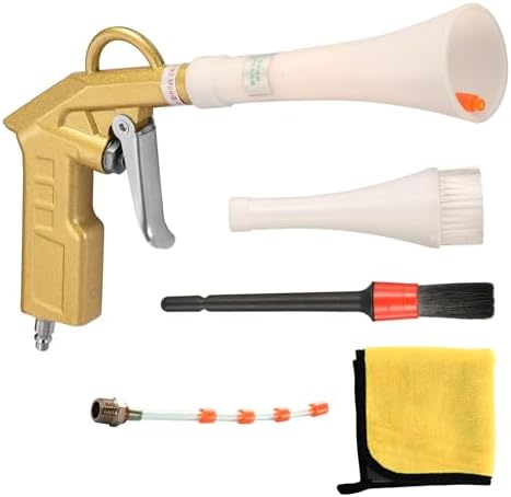 Amazon.com: GOCCIDA Air Blow Gun Car Detailing Interior Car Cleaning ...