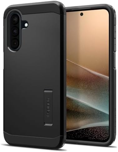 Spigen Tough Armor Phone Case Compatible with Samsung Galaxy A36 5G - Black : Amazon.co.uk ...