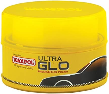 Waxpol Ultra Glo Premium Paste Wax Car Polish With Applicator Sponge ...