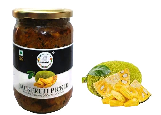 Homasya Homemade Kathal ka Achar | Jackfruit Pickle Glass Jar Quantity ...
