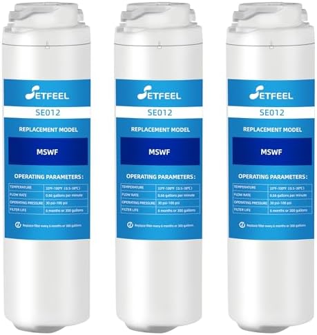 Amazon.com: MSWF Refrigerator Water Filter, Replacement for GE Smart ...