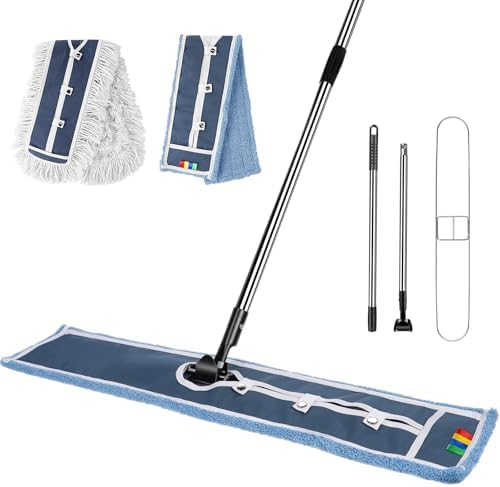 Amazon.com: 36" Commercial Dust Mops for Floor Cleaning, Masthome ...