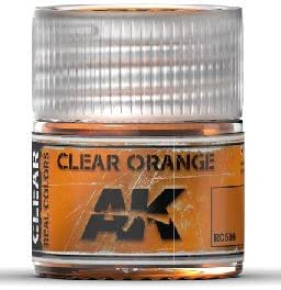 Amazon.com: Real Colors: Clear Orange Acrylic Lacquer Paint 10ml Bottle ...