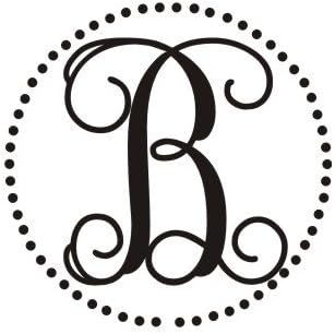 Amazon.com: FANCY DOT WALL MONOGRAM : Everything Else
