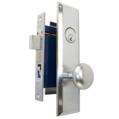 Marks Metro 114A/26D Satin Chrome Mortise Entry, Thru Bolted, Lockset ...