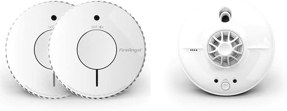 FireAngel Optical Smoke Alarm with 10 Year Sealed For Life Battery ...