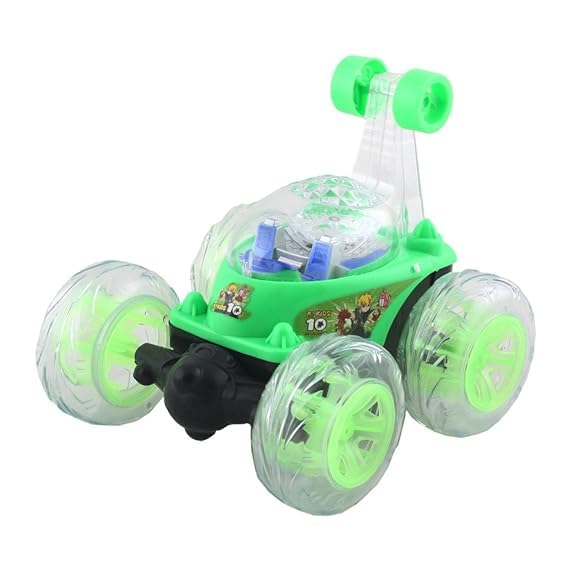 Smartcraft Remote Control Car RC Stunt Vehicle 360 Rotating Rolling ...