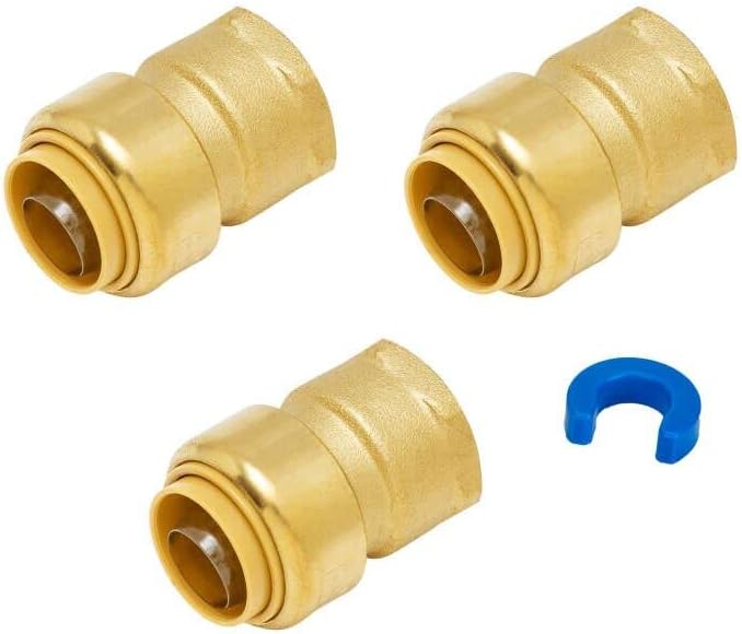 Amazon.com: SUNGATOR 3/4 Inch Female Adapter, 3/4 Inch FNPT, No Lead ...