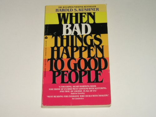 When Bad Things Happen To Good People: Harold S. Kushner: Amazon.com: Books