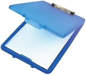 Easy A4 Waterproof CLIPBOARD Box File Durable -Blue : Amazon.co.uk ...