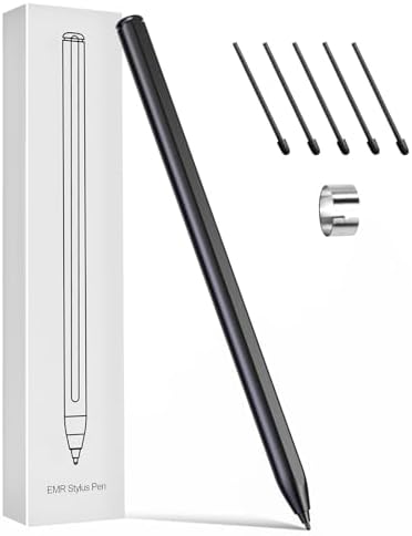 Amazon.com: EMR Stylus Replacement Pen for Remarkable 2, Magnetic Stylus Pen with Eraser and 5 ...