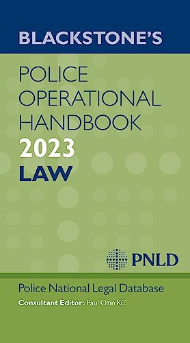 Amazon.com: Blackstone's Police Operational Handbook 2023 eBook : PNLD ...