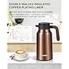 Amazon.com: Carafes for Hot Liquids 70 oz - 12 Hour Hot Stainless Steel Thermal Coffee Carafe ...