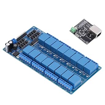 JAWL Ethernet relay control boards easy installation dual TCP ...