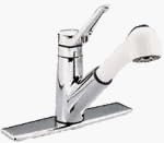 Moen 87540 One-Handle Kitchen Faucet - Touch On Kitchen Sink Faucets ...