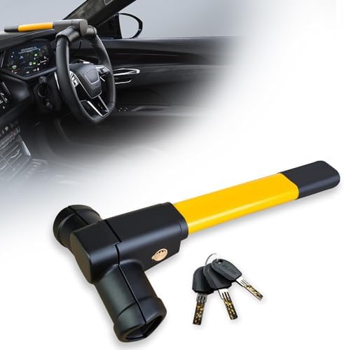 Steering Wheel Lock for Cars & Vans - Car Lock Anti-Theft Device - High ...