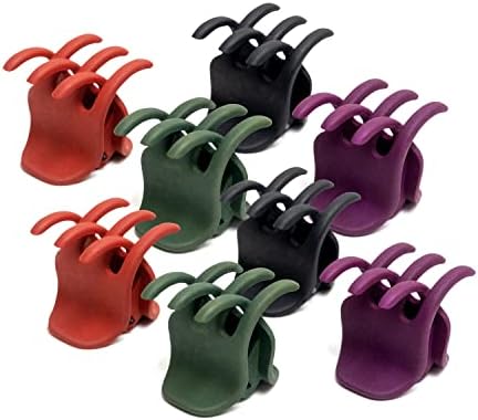 Amazon.com : Expressions 36pc Small Claw Clips, Value Pack Of Durable ...