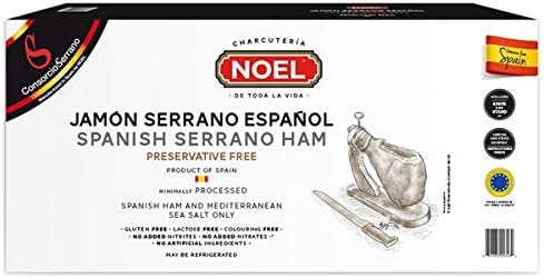 Amazon.com: Spanish Serrano Ham Bone in from Spain 14-17 lb with Ham ...